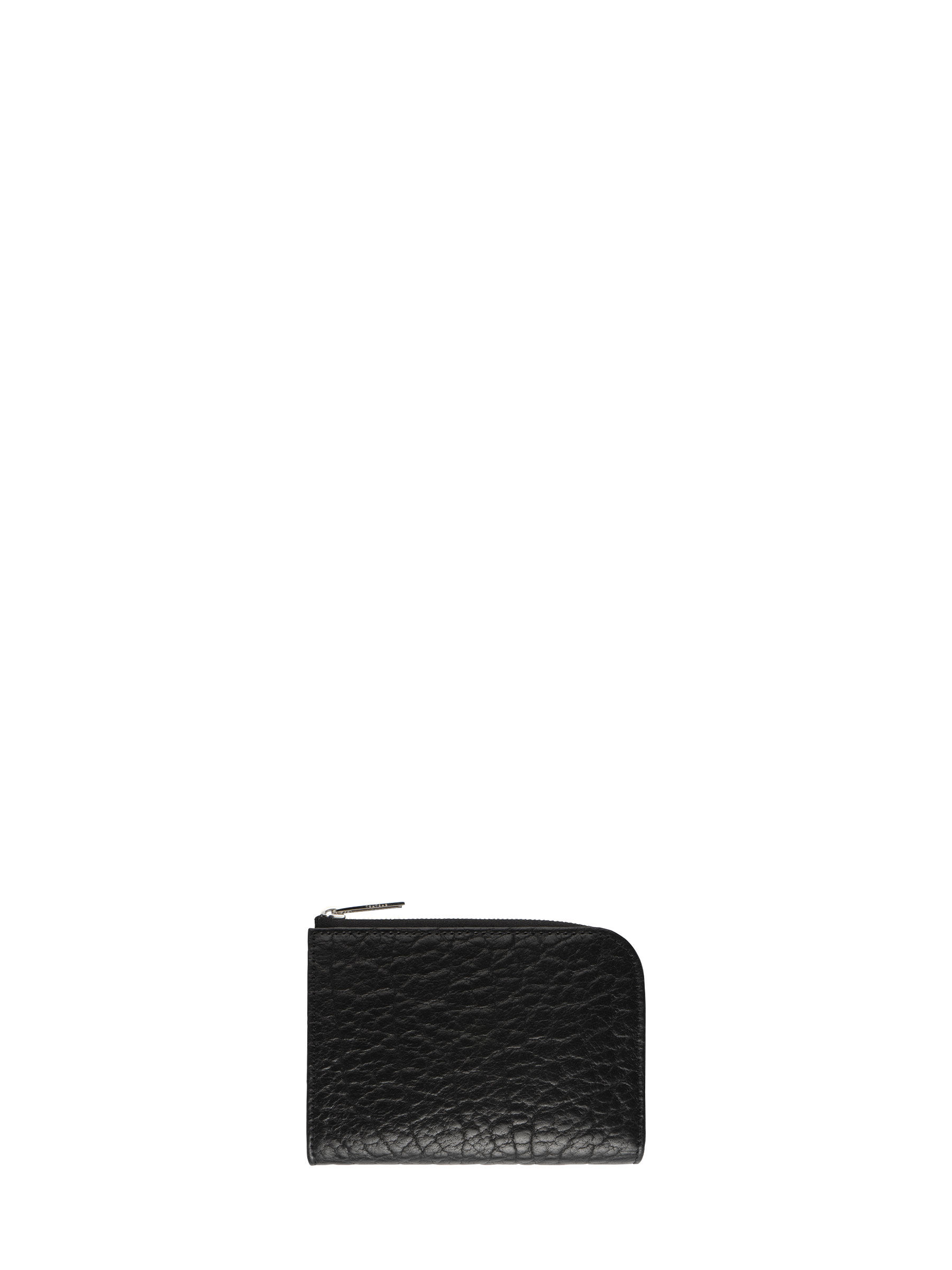 ARC wallet in black bison leather | TSATSAS