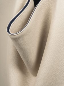 NATHAN shoulder bag in ivory calfskin leather | TSATSAS